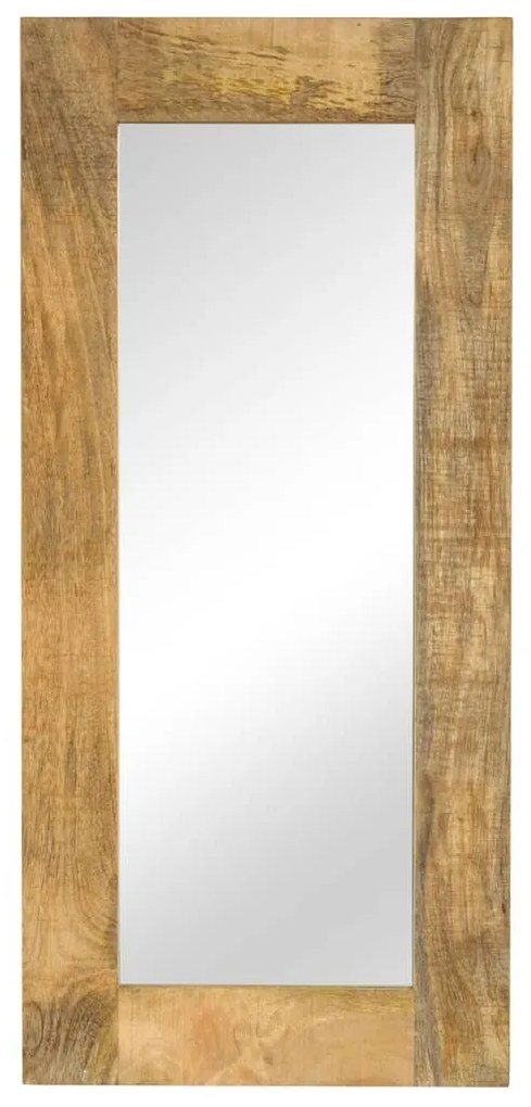 246303 vidaXL Zrcadlo z masivního mangovníkového dřeva 50 x 110 cm