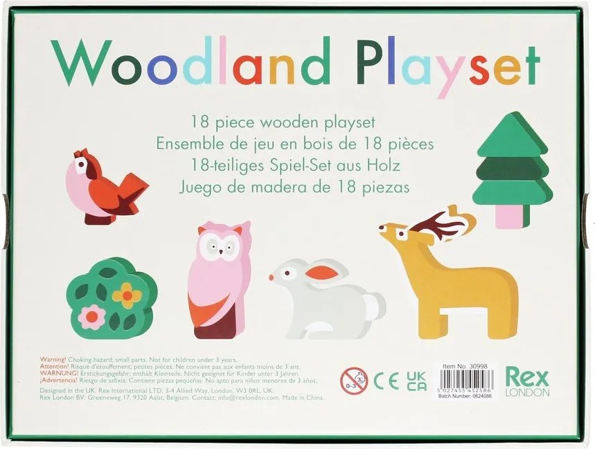 Hračka Woodland – Rex London