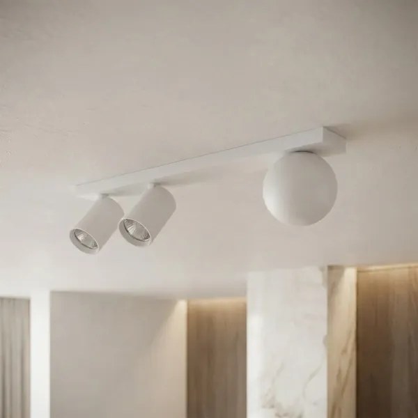 Brilagi - Bodové svítidlo SELE BALL 2xGU10/30W/230V + 1xG9/10W bílá