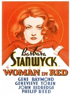 Plakát Woman In Red, Barbara Stanwyck, 1935, 30x40cm