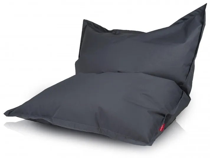 EF2039 Ecopuf Sedací polštář Ecopuf - PILLOW M polyester NC16 - Tmavě šedá