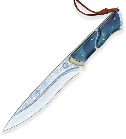 nůž lovecký Dellinger PREDATOR vg-10 Damascus