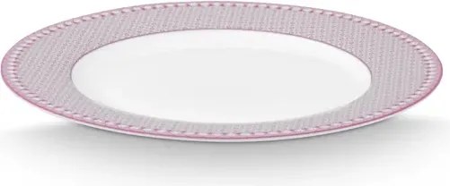 Pip Studio Lily & Lotus talíř Ø26,5cm, lila (Talíř na hlavní chod)