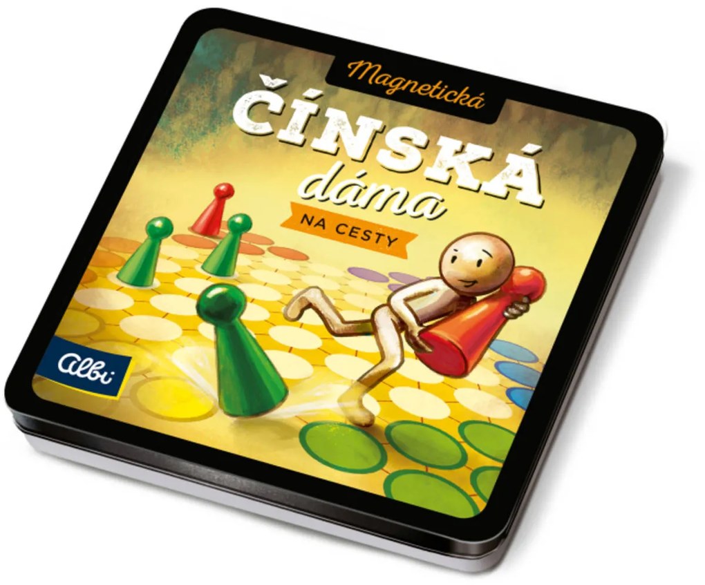 ALBI HRA Čínská dáma magnetická na cesty *SPOLEČENSKÉ HRY* alpk093106