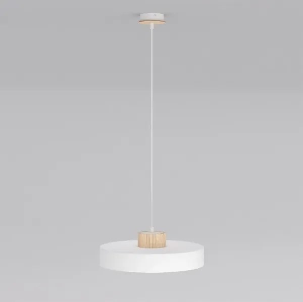 Lustr na lanku KIVI 1xE27/15W/230V bílá