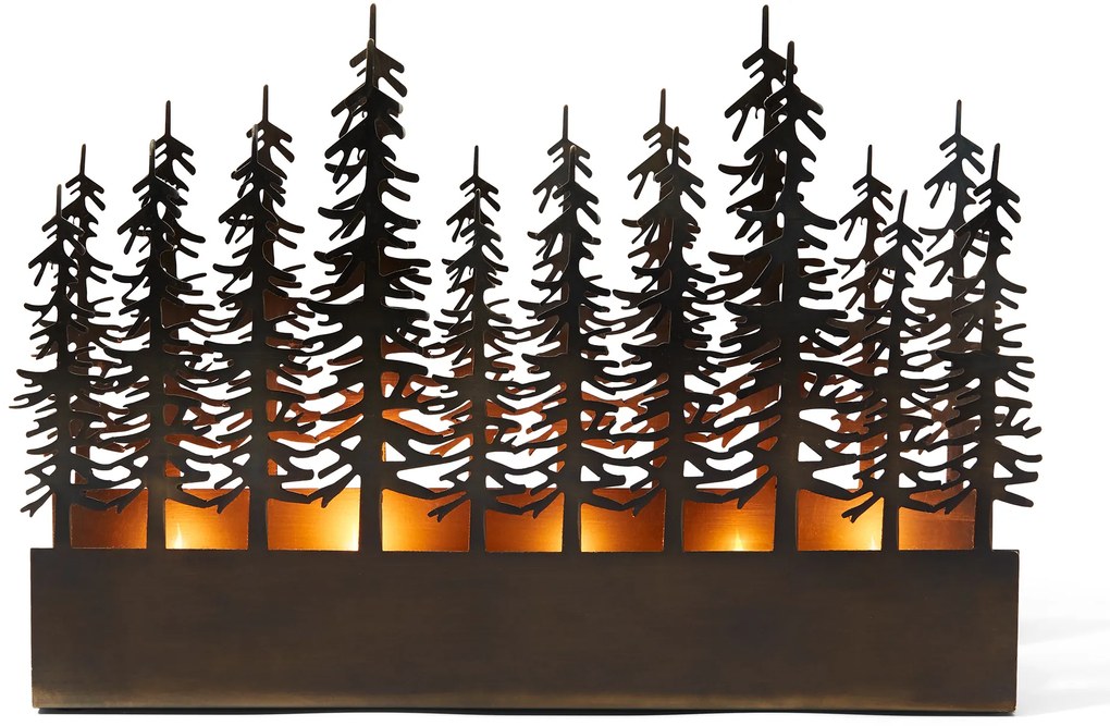 Philippi BOSQUE Svícen na čajové svíčky 29 cm železo