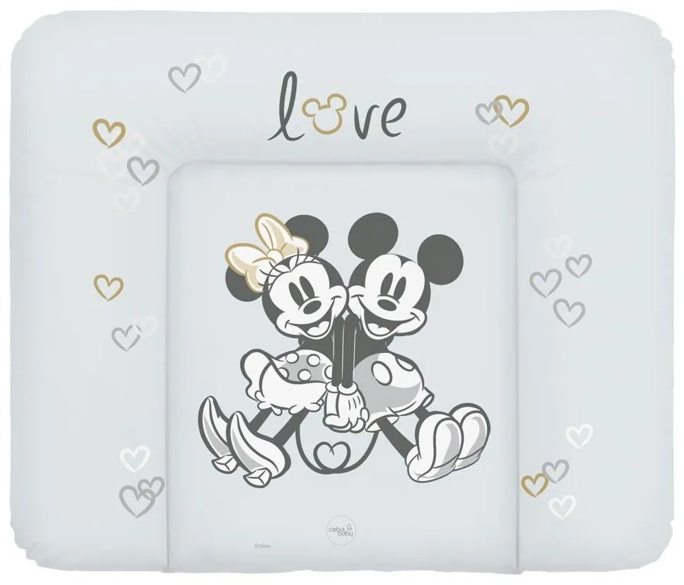 CebaBaby CebaBaby - Přebalovací podložka trojhranná DISNEY 70x50 cm šedá AG0246