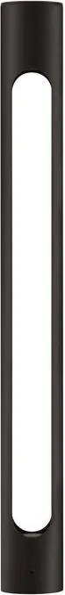 NV 9100918 Venkovní sloupkové svítidlo ELLERY černý hliník a akryl LED 12W 3000K 100-240V IP65 - NOVA LUCE