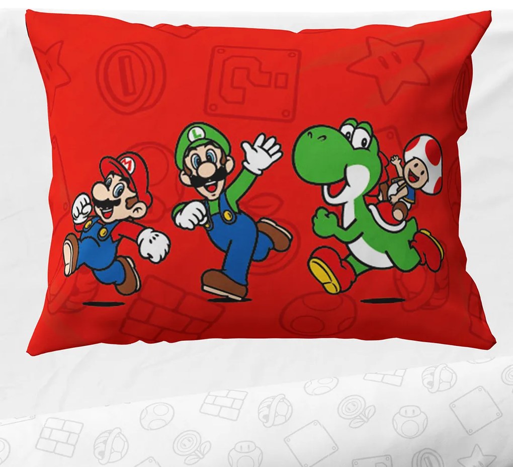 Dětské povlečení Super Mario Luigi a Yoshi