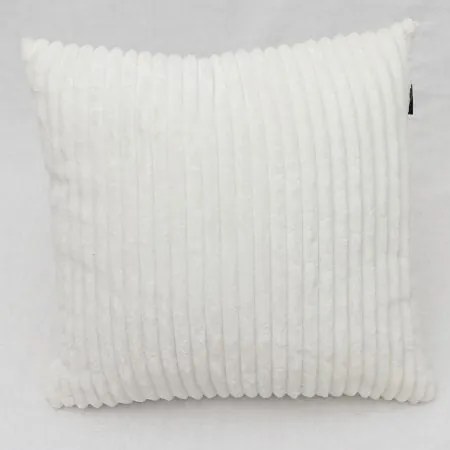 Bílý dekorativní polštář Dez