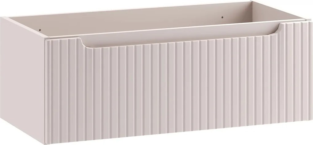 Koupelnová sestava Nova Cashmere I se zápustným umyvadlem a skříňkami 80 cm kašmírová