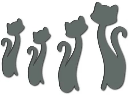 3D nálepky a samolepky, zrcadlové, barevné, dekorační nálepky, OX013-Wall sticker HEU-