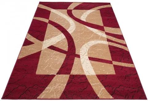 Kusový koberec CHEAP 3707A červený Rozměr: 140x200 cm