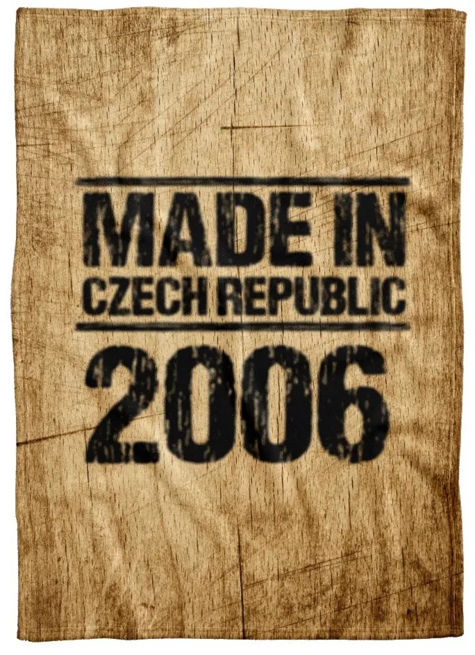 Deka Made In (rok: 2006, Podšití beránkem: NE)