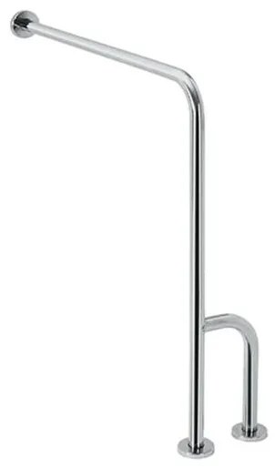 BEMETA Opěrné madlo 23x86,6 cm nerez/stříbrná 301122142