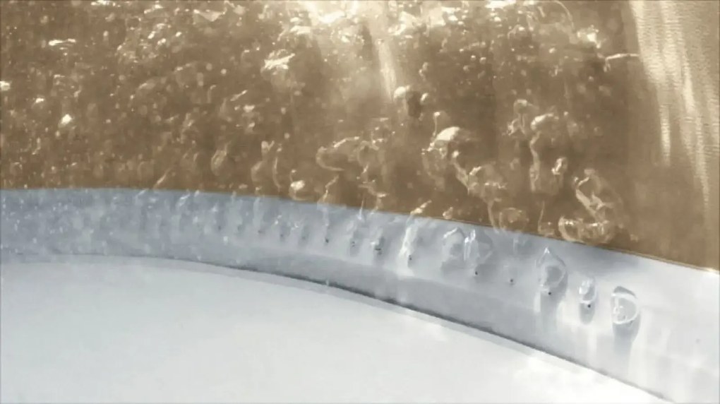Intex | Vířivý bazén Pure Spa Bubble HWS 8 NP + Solární sprcha UNO 35 l hliníková s LED světlem | 19900165