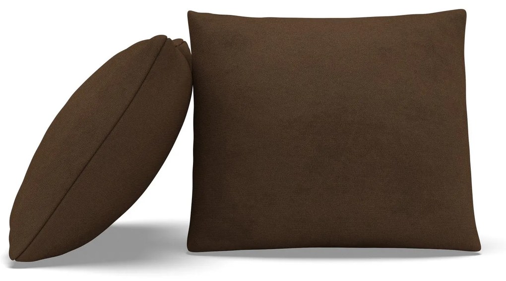 Set polštářů -  Mikro 35x35 cm Hnědá