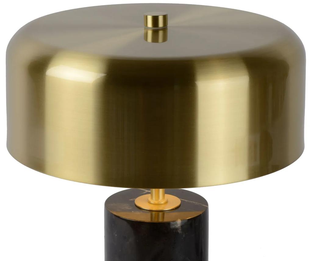 Lucide 34540/03/30 stolní lampa Mirasol, matně zlatá/černá, 3xG9, 36,5cm