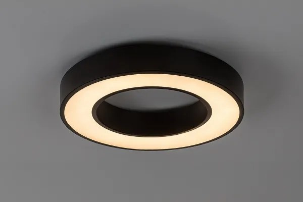 Rabalux 71361-LED St stropní sv CIRANO LED/45W/230V 3000-6500K pr.60 cm černá+DO
