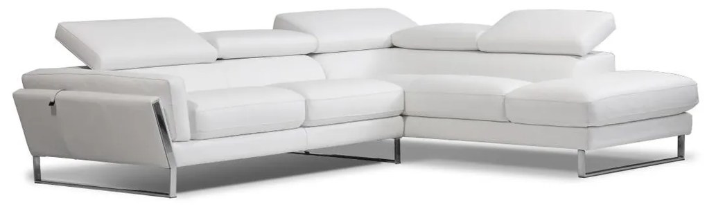 POLYFORMITALIA Moderní rohová sofa Positano Provedení: 2-místná+lehátko, Vzorník látek: habana11