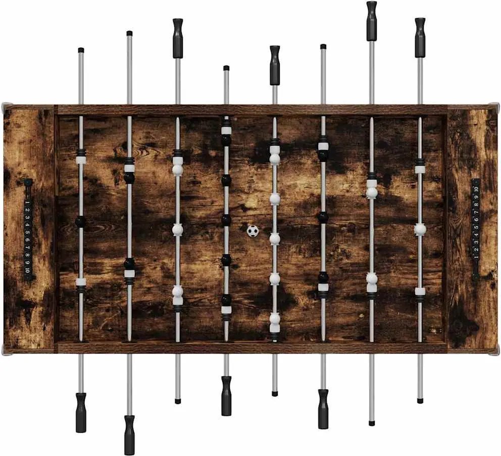 Stolní fotbálek Uzený Dub 146,5 x 74 x 85 cm Kompozitní dřevo 3378203