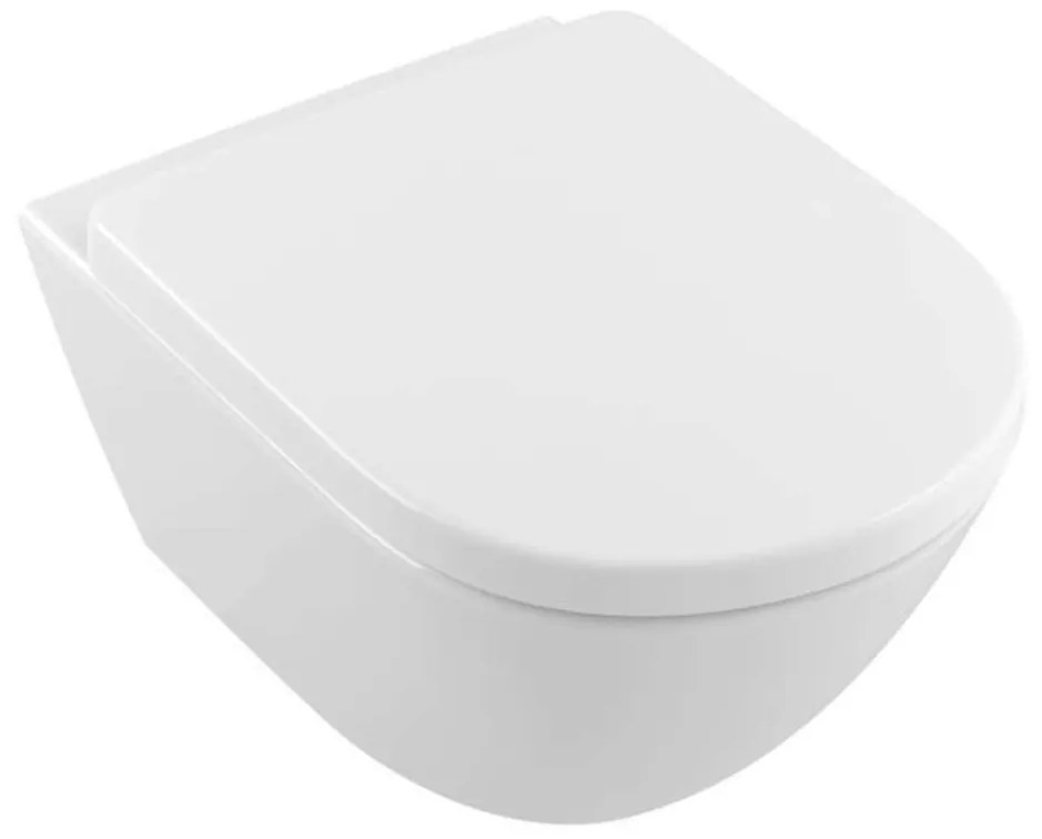 Villeroy & Boch Subway 2.0 - Závěsné WC, DirectFlush, CeramicPlus, alpská bílá 4609R0R1