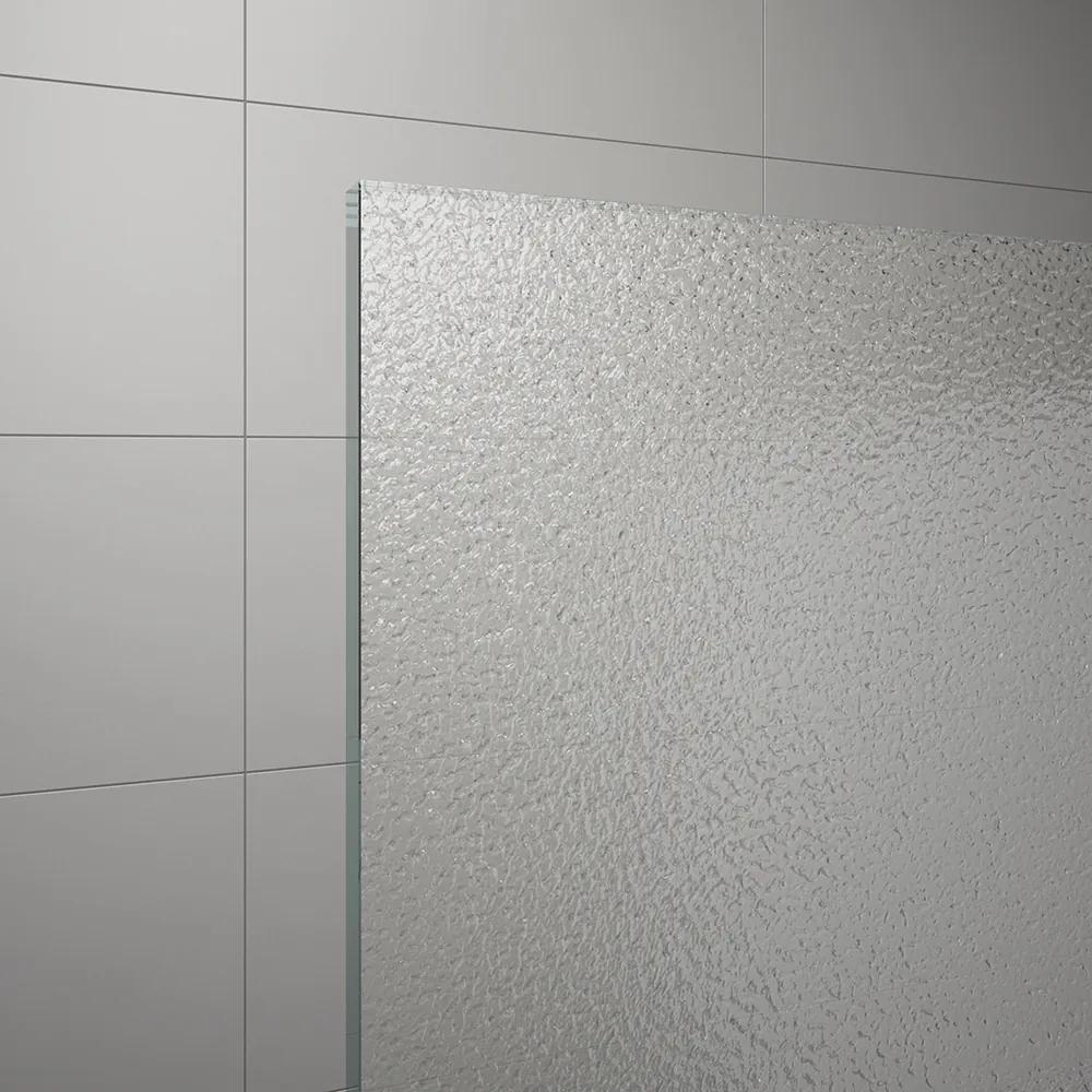 Sanswiss TOP-LINE TLSP jednokřídlé sprchové dveře 80 cm Šířka: 800 mm, Profil: Bílá, Sklo: Mastercarré 30