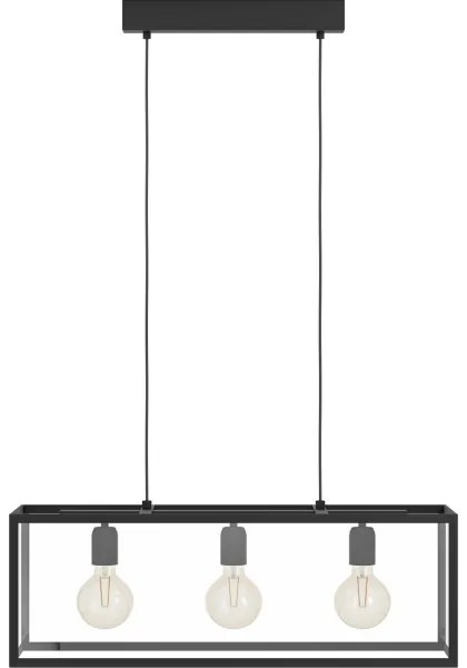 Eglo 49393 - Lustr CHARTERHOUSE 3xE27/60W/230V
