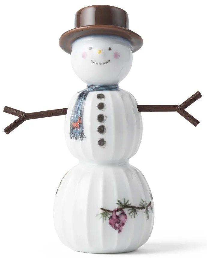 Porcelánová vánoční figurka (výška 11,5 cm) Hammershøi Snowman – Kähler Design