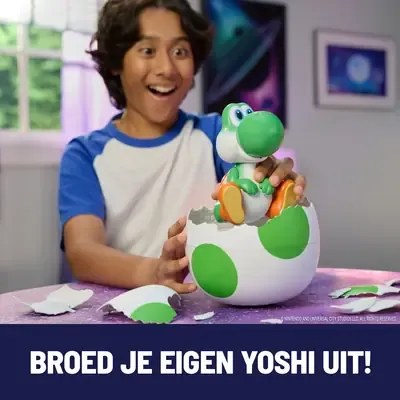SPINMASTER Interaktivní figurka Hatchin' Yoshi / Super Mario Galaxy /