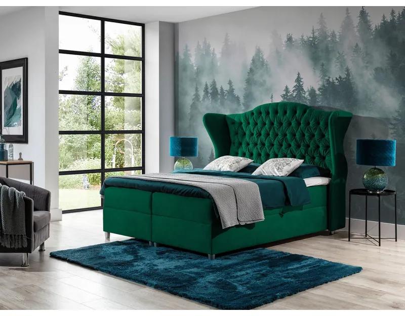 Kontinentální postel Limpopo, Rozměr postele: 180 x 200 cm, Barva:: Kronos 07