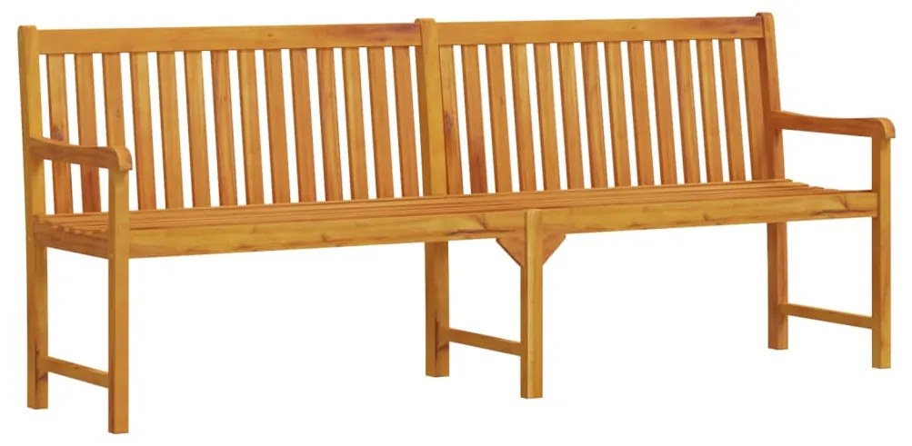 vidaXL Zahradní lavice 219 cm masivní akáciové dřevo