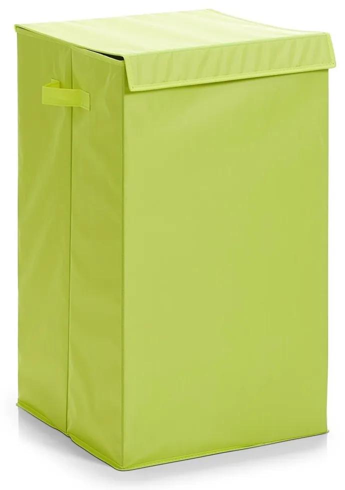 Taška na špinavé prádlo, oděvy - koš, 72 l, zelená barva, ZELLER | BIANO