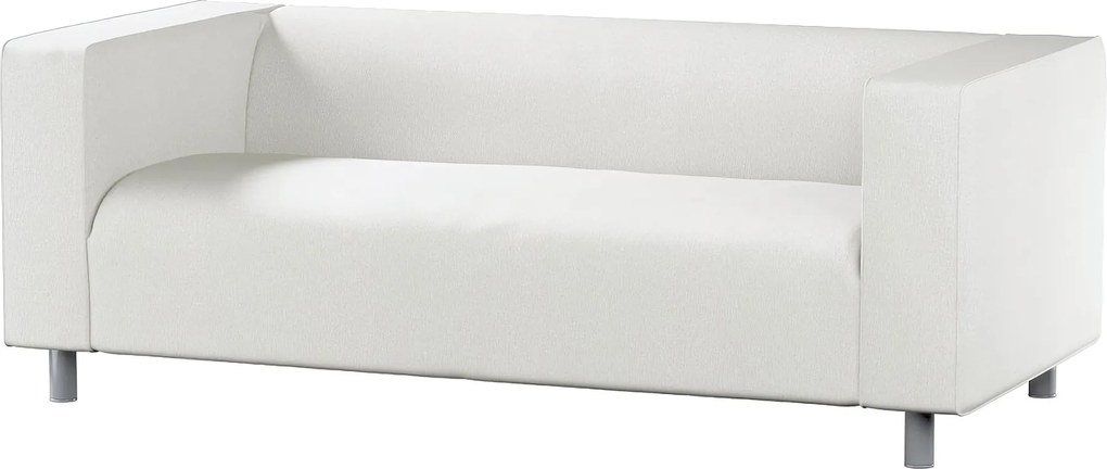 Potah na pohovku IKEA Klippan 2-místná barva krémová látka pletený vzor