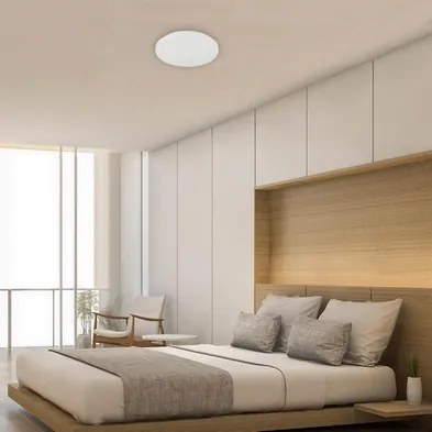 Stropní LED svítidlo hvězdné nebe BRILONER průměr 38,5cm 18W IP44 bílé 2360016