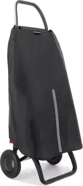 Rolser Poncho M černá / Pláštěnka na nákupní tašku / reflexní