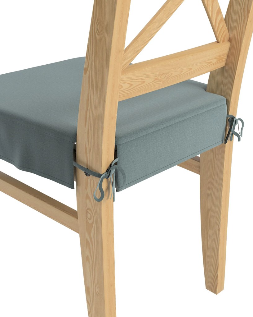 Sedák na židli IKEA Ingolf barva zelená látka sametová