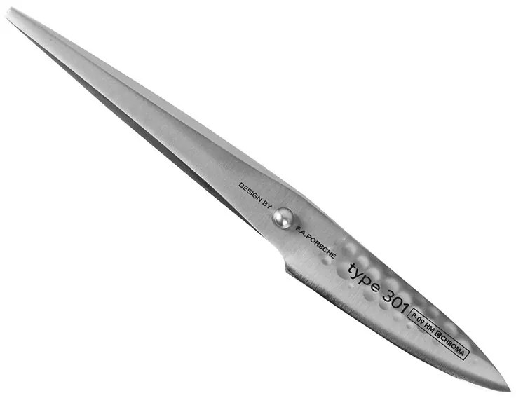 P-09HM Type 301 Hammered Nůž malý univerzální 7,7cm CHROMA
