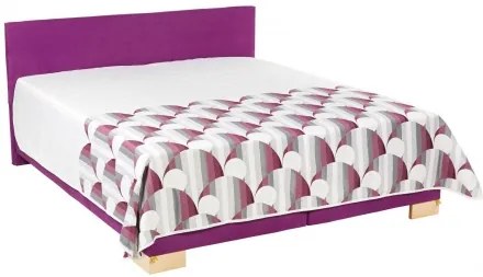 Čalouněná postel IVANA deLuxe s úložným prostorem - 160x200 cm
