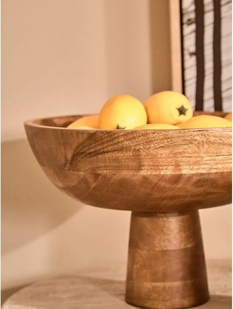 Dřevěná mísa v přírodní barvě ø 27 cm Kara – Premier Housewares