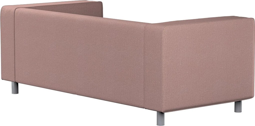 Potah na pohovku IKEA Klippan 2-místná barva růžová látka pletený vzor