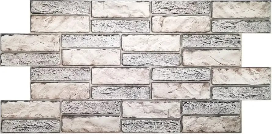 Obkladový 3D PVC panel Expanse Stone Light 98x50 cm