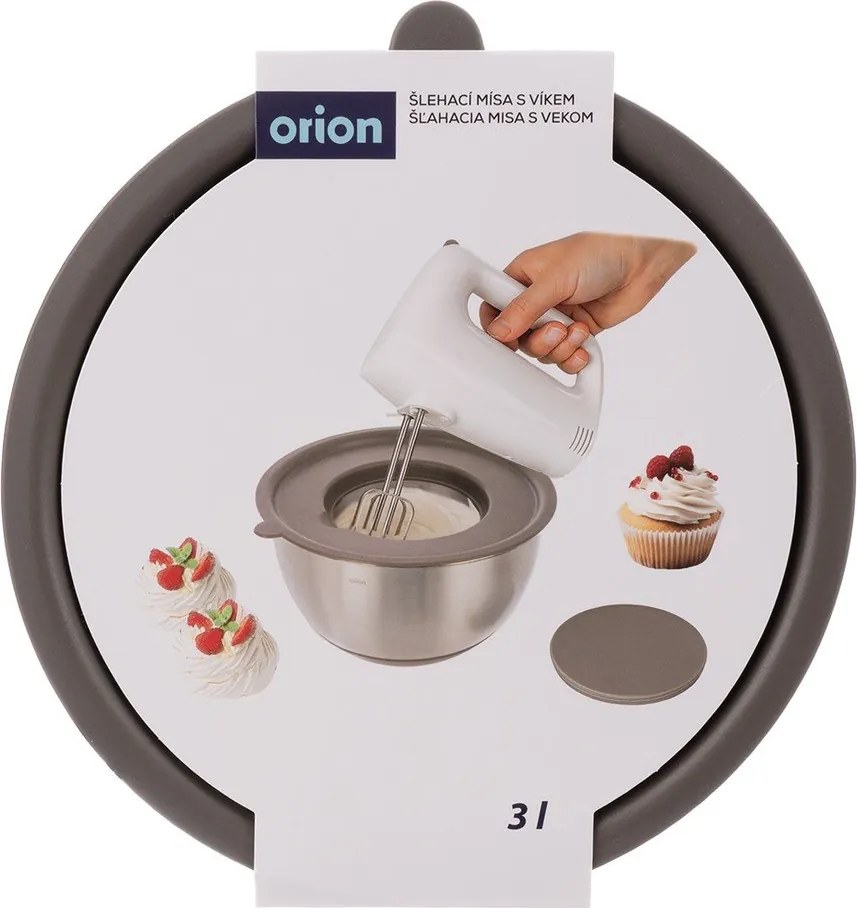 Nerezová mísa ve stříbrné barvě ø 22 cm Beige – Orion