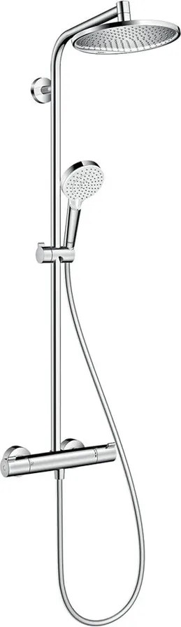 Hansgrohe Crometta S - Showerpipe 240 1jet s termostatem, chrom, HAN-27267000
