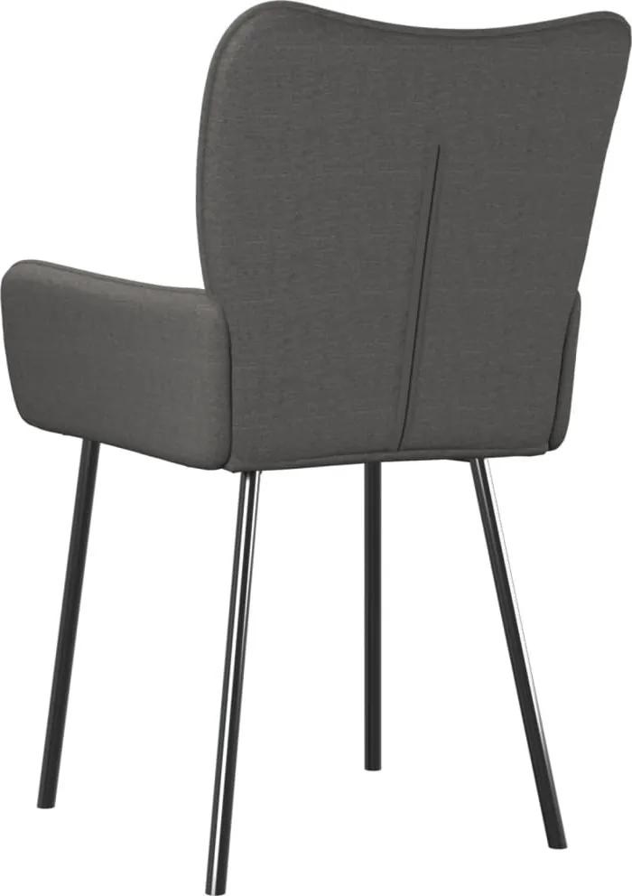 vidaXL Jídelní židle 2 ks textil [344832] Barva: krémová