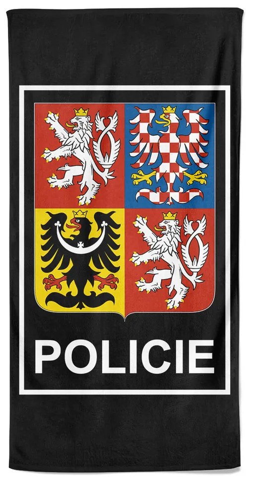 Osuška Policejní erb (Velikost osušky: 100x170cm)