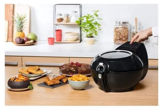 Horkovzdušná fritéza Tefal ActiFry Genius XL AH960830 Černá