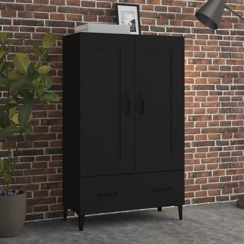 vidaXL Highboard 70 x 31 x 115 cm kompozitní dřevo [812577] Barva: hnědý dub