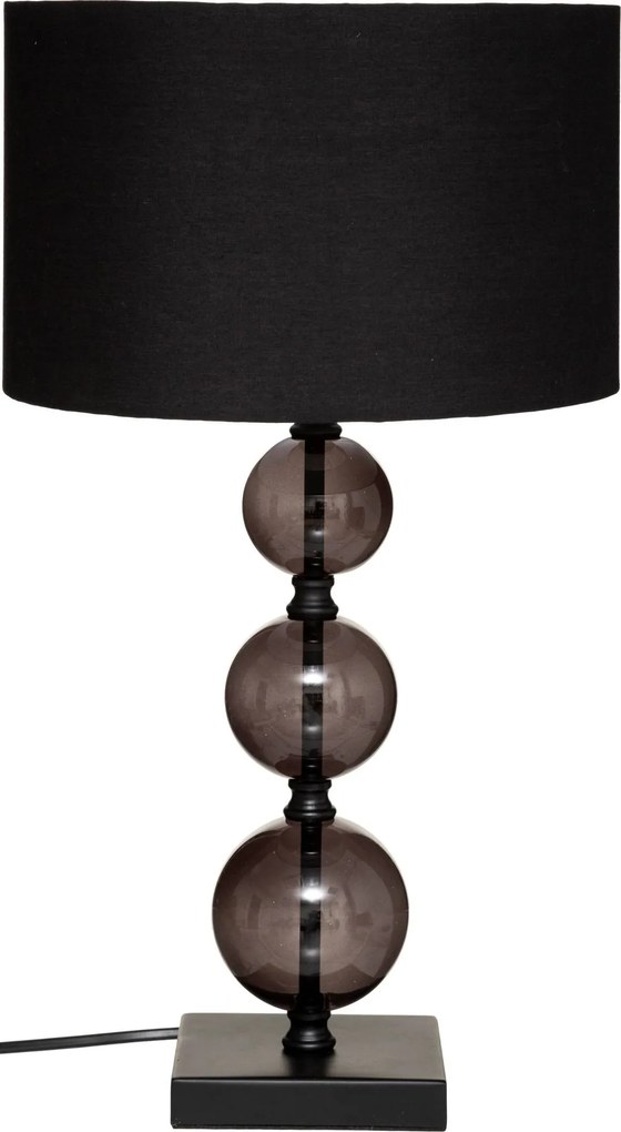 Stolní lampa ALMA, výška 52 cm, černá