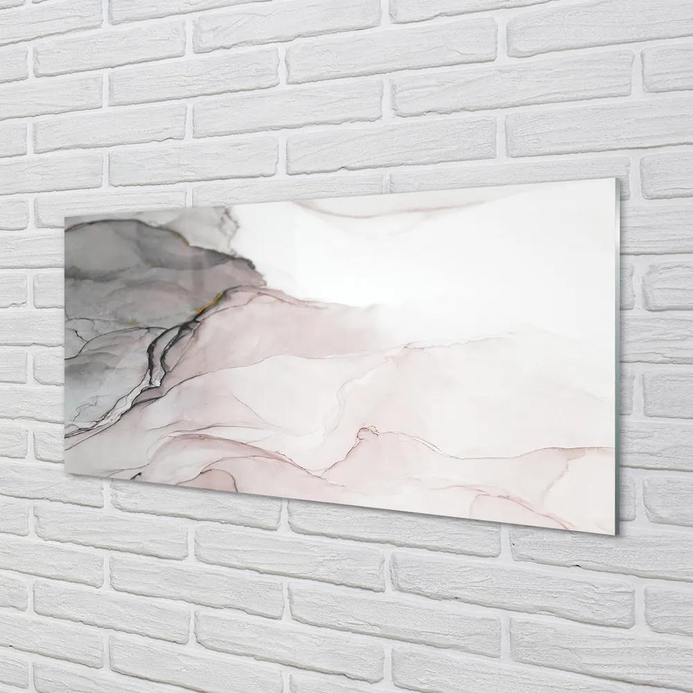 akrylový obraz Kámen abstrakce skvrny 125x50 cm